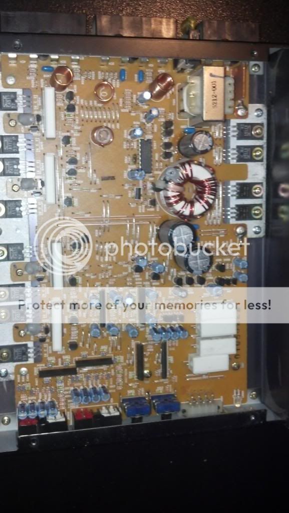 Alpine 3526 4 channel - Amp Guts - Steve Meade Designs