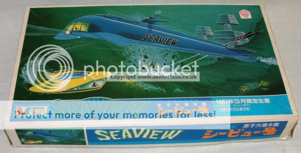 VOYAGE TO THE BOTTOM OF THE SEA : Seaview & Flying Sub UNION model kit ...