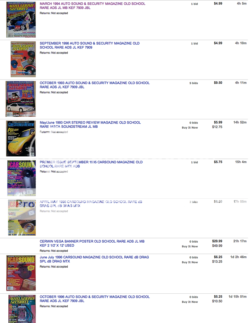 Every wish you had all the CA&E, AS&S, and CSR? (pic heavy ...