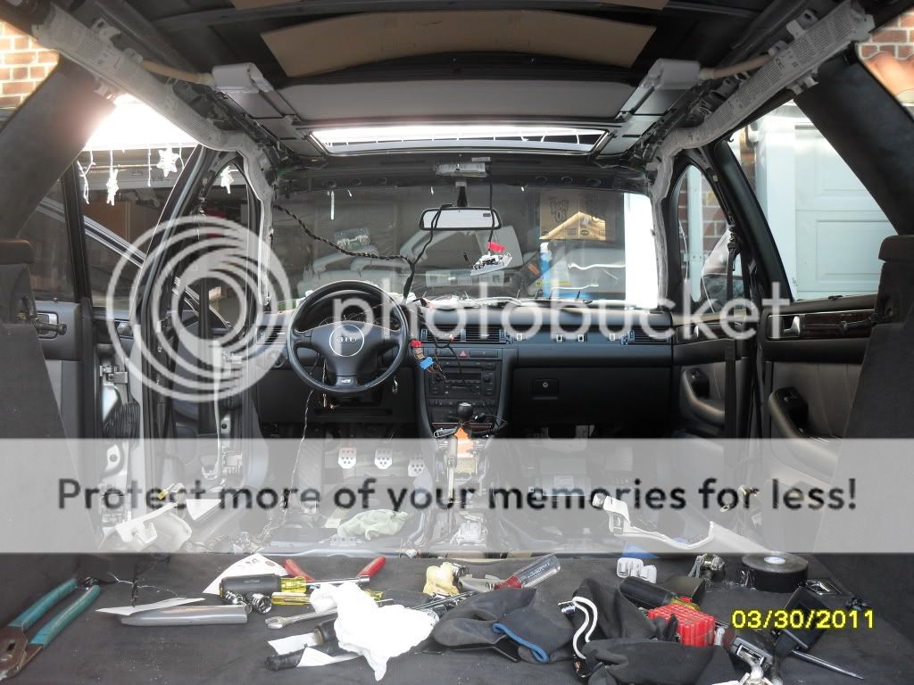 Installed the RS6 Alcantara Headliner today! (alot of pics)