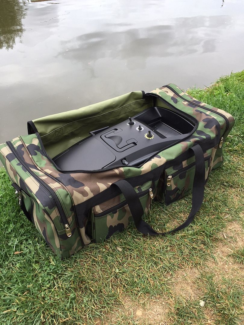 BRAND NEW CARP BAIT BOAT LAKE REAPER BAIT BOAT BAG / HOLDER / CARRYALL ...