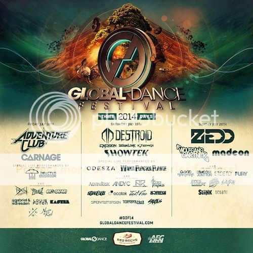 Global Dance Festival Announces Day-By-Day Lineup Breakdown and Single-Day Passes - EDMTunes